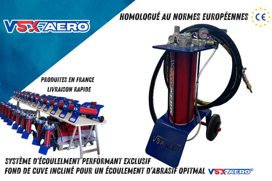 Sableuse aérogommeuse – VSX : Vente en ligne de Sableuses Aérogommeuses ...